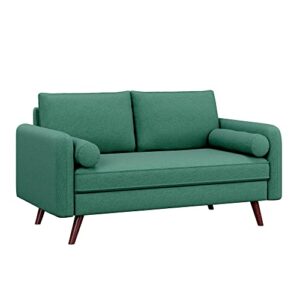 lifestyle solutions calgary upholstered loveseat, sea foam