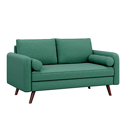 Lifestyle Solutions Calgary Upholstered Loveseat, Sea Foam