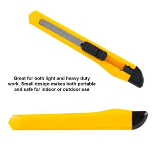 WEUPE Utility Knife with Retractable Snap-off Blades, Box Cutter, DIY Art Knife, Paper, Film Cutting Tool