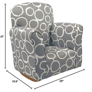 Brighton Home Furniture Child Rocker, Freehand Storm Cotton