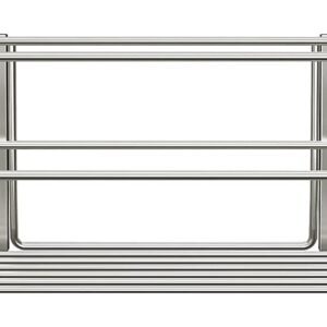 3M Command 24358308 Shower Caddy Satin Nickel 1 Caddy 1 Prep Wipe