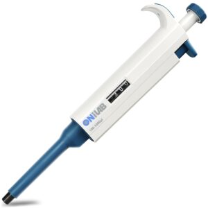 onilab 100-1000ul high-accurate pipettor single-channel manual adjustable variable volume pipettes, 7010101014