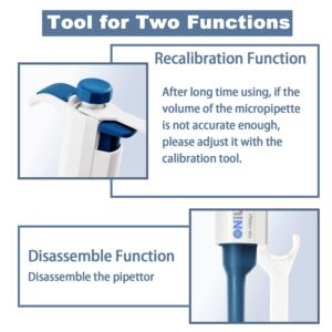 ONiLAB 100-1000ul High-Accurate Pipettor Single-Channel Manual Adjustable Variable Volume Pipettes, 7010101014