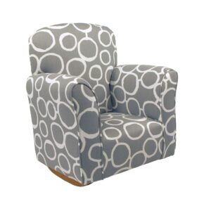 brighton home furniture child rocker, freehand storm cotton