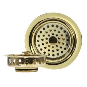 nantucket 3.5 kdpb brass standard basket strainer drain