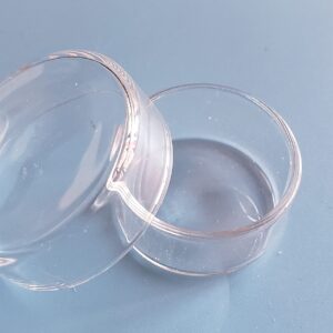 Beyondsupply-lab Glass Petri Dish Clear Borosillicate 35mm (1.37inch=1 3/8″) Pack of 5