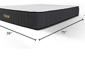 Brooklyn Bedding Titan 11" Hybrid Mattress for Plus Size Sleepers, Twin