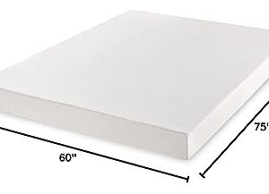 Best Price Mattress 6 Inch Queen Short Mattress For RV Camper, Green Tea Memory Foam