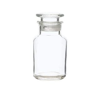 deschem 250ml lab glass reagent bottle,wide mouth,with/glass stopper