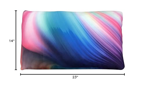 Groove Tie Dye Cluster Memory Foam Bed Pillow