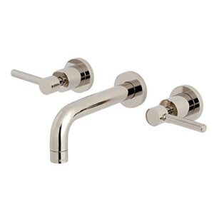 kingston brass ks8126dl concord bathroom faucet, polished nickel