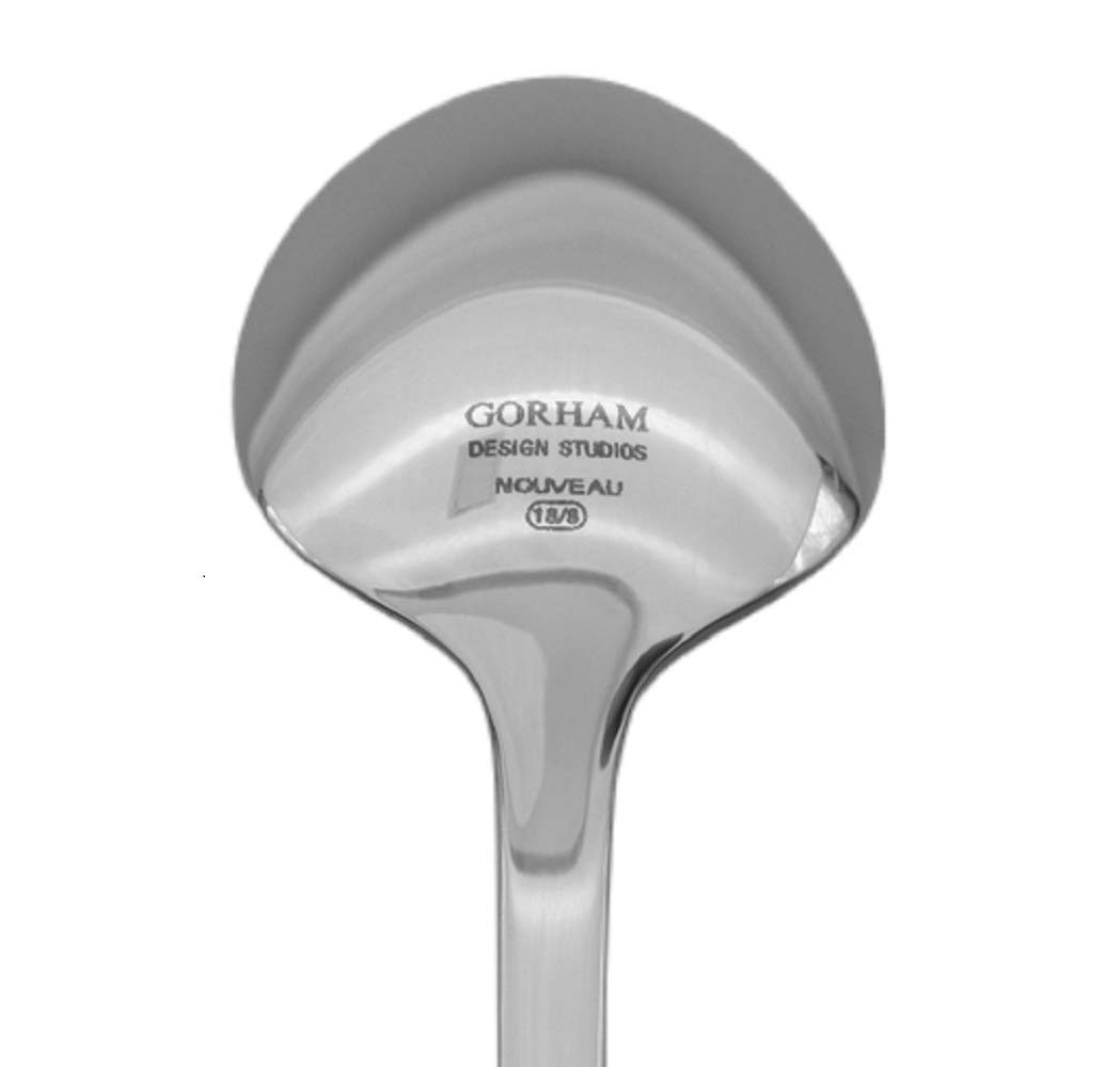 Gorham Nouveau 18/8 Stainless Steel 6 1/4" Teaspoon (Set of Four)