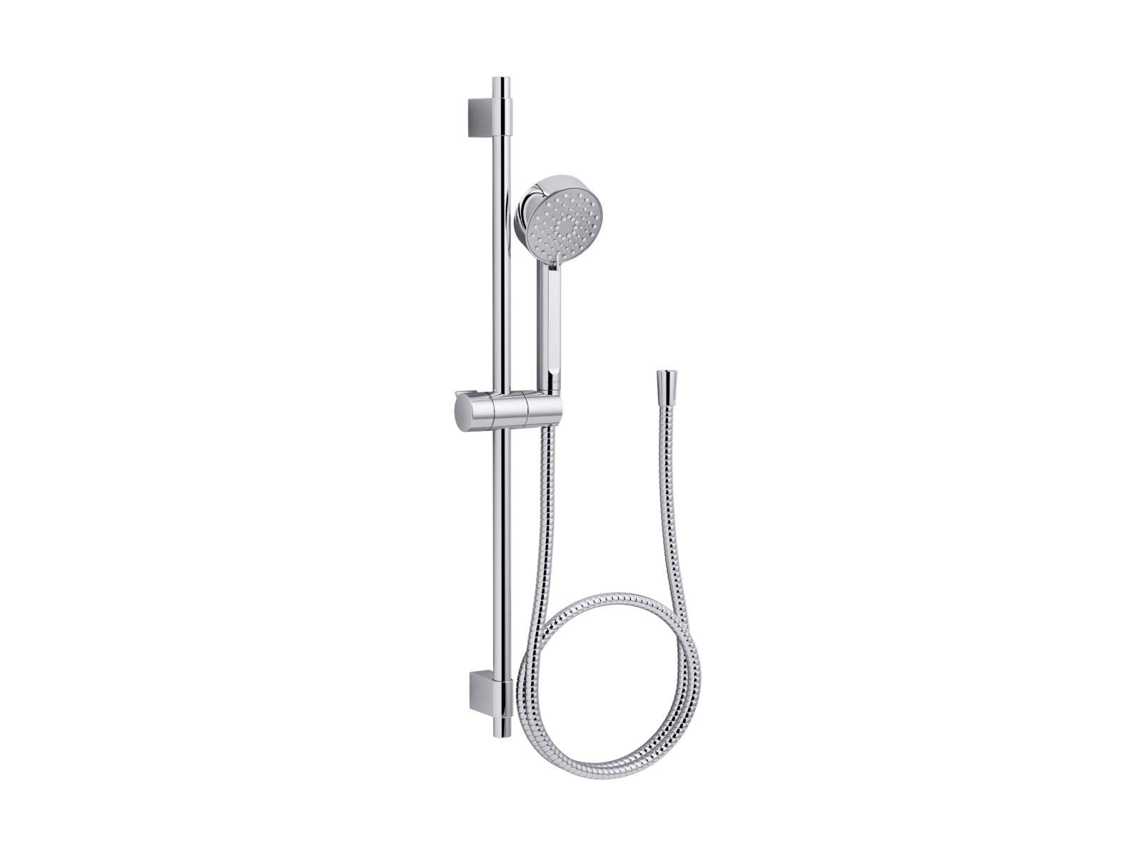 KOHLER 98361-G-CP Awaken G90 Multi-Function Handshower Kit, Handheld Shower Head with 24" Slidebar and 60" Hose, 1.75 GPM, Polished Chrome