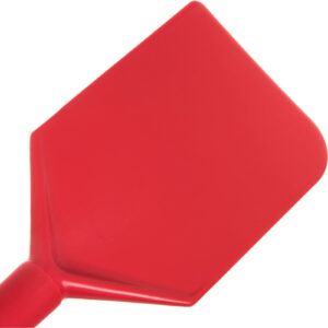 sparta 40350c05 nylon paddle spatula, handheld, waterproof with color coded system for kitchens, restaurants, 13.1 inches, red