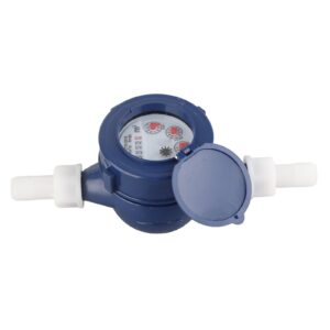 Plastic Cold Water Meter, DN15 Garden Home Water Flow Meter Cold Water Meter Single Water Flow Wet Table Measuring Tool