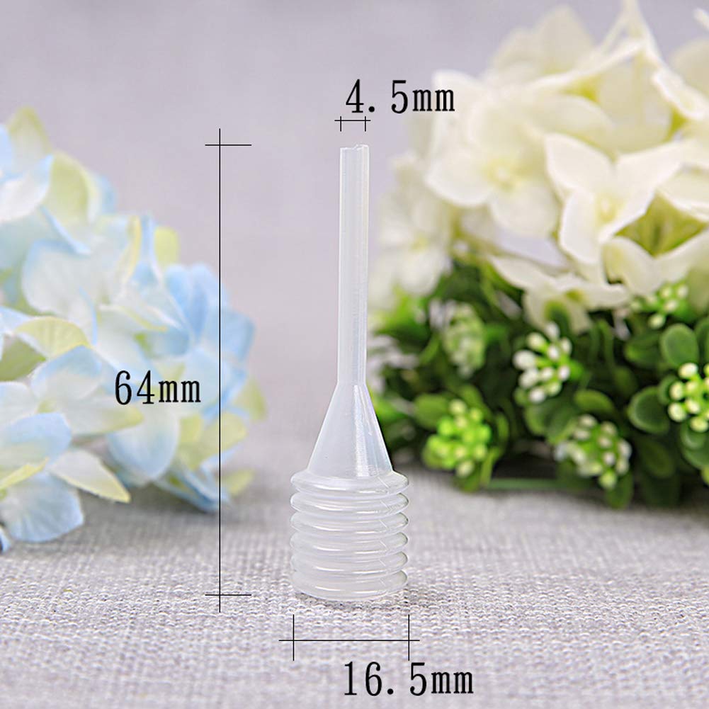 50Pcs 4ml Clear Plastic Transfer Pipettes Accordion Style Liquid Eye Dropper Squeeze Transfer Pipettes for Essential Oils Perfume Dispense Pipettes