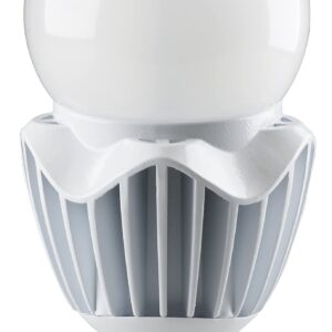 Satco S8779 A21 LED Type A Light Bulb, Medium Base, 20W, 25000 Hour Rating, 2828L, Cool White