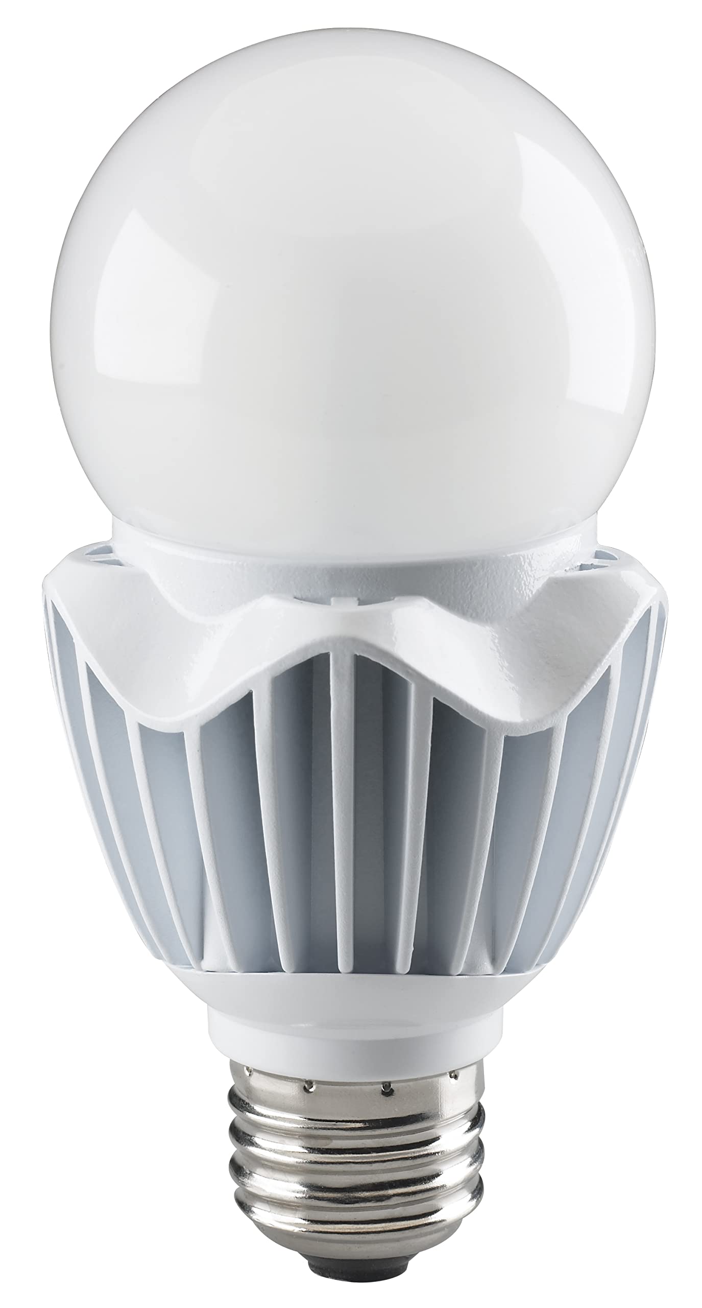 Satco S8779 A21 LED Type A Light Bulb, Medium Base, 20W, 25000 Hour Rating, 2828L, Cool White