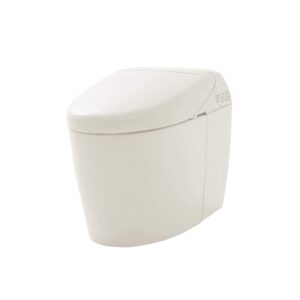 toto ms988cumfg#01 neorest rh dual flush 1.0 or 0.8 gpf toilet with intergeated bidet seat and ewater white-ms988cumfg, cotton white