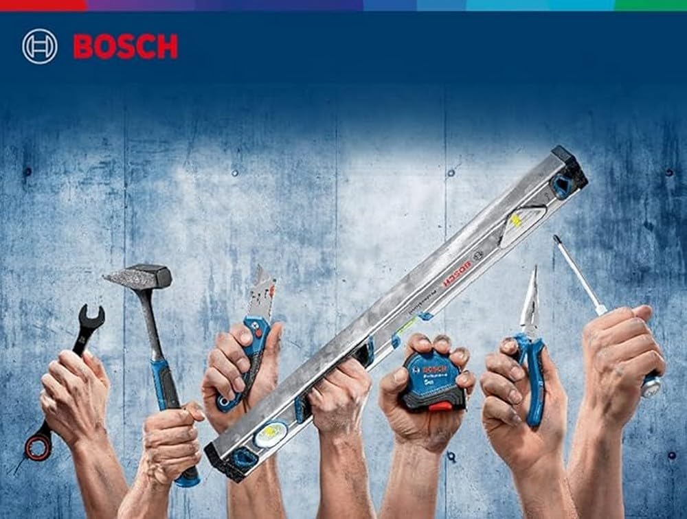 Bosch Professional Universal Folding Knife with Blade Compartment in Metal Handle (incl. Two Replacement Blades, in Blister Packaging) – Amazon Exclusive