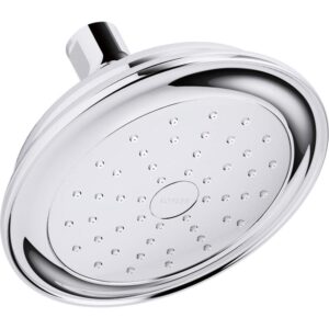 kohler 72774-g-cp artifacts 1.75 gpm single-function showerhead with katalyst air-induction technology