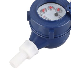 Plastic Cold Water Meter, DN15 Garden Home Water Flow Meter Cold Water Meter Single Water Flow Wet Table Measuring Tool