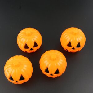 LUOEM 12pcs Halloween Pumpkin Candy Box Mini Package Treat Container Gift Boxes Halloween Mini Gift Holder Props (Orange)