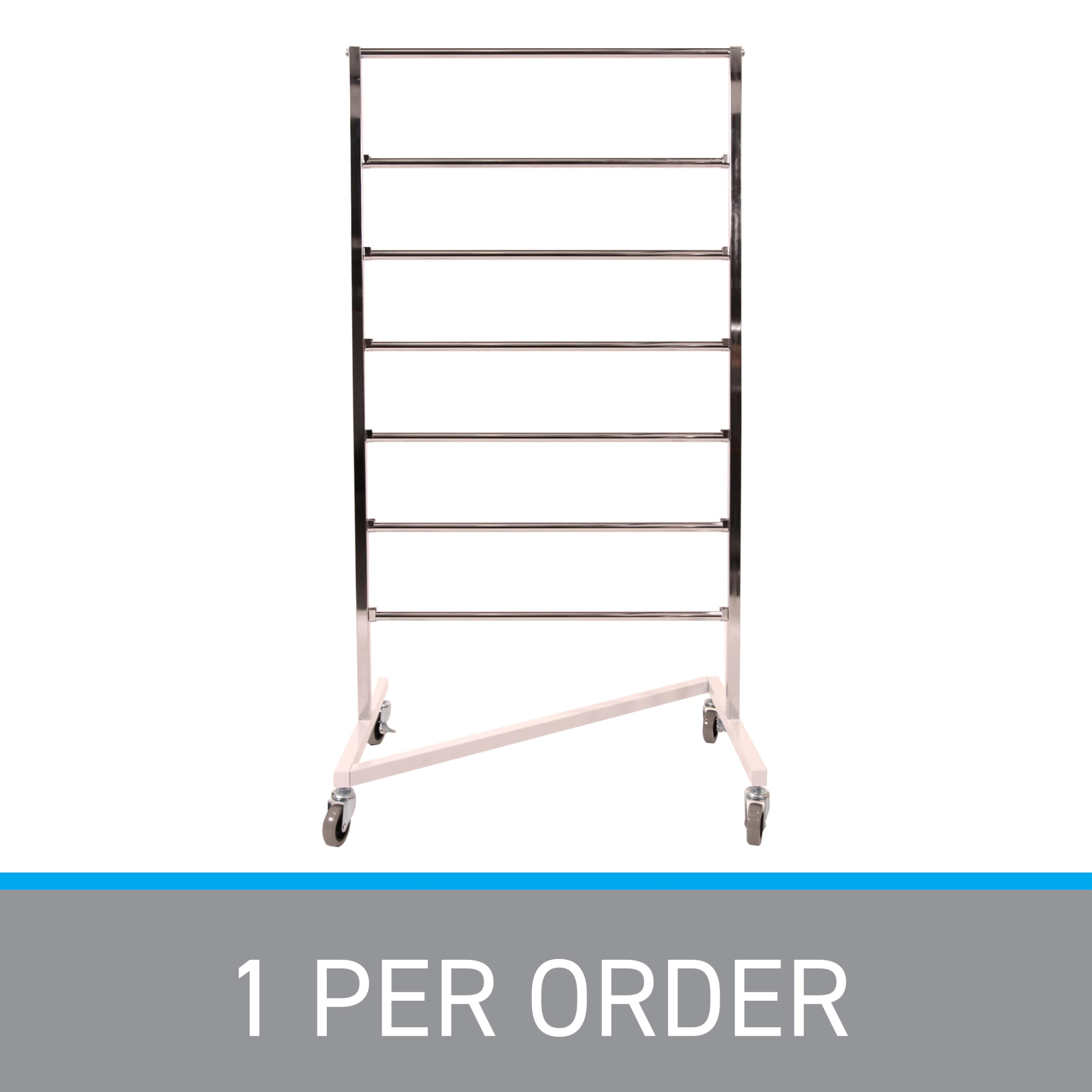 SSWBasics Z-Truck Clothing Hanger Storage System - Efficiently Organize Dress Hangers, Skirt, and Pant Hangers - 30" W x 22" D x 60½"H - Ideal for Retail, Resale, and Thrift Stores