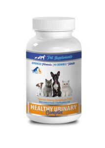 cat urinary diet - pet healthy urinary complex - dogs and cats - natural - vets recommended - cat marshmallows - 1 bottle (90 treats)