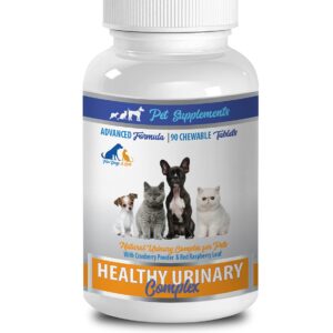 cat Urinary Diet - PET Healthy Urinary Complex - Dogs and Cats - Natural - VETS Recommended - cat Marshmallows - 1 Bottle (90 Treats)