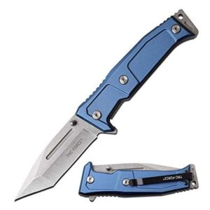 personalized free engraving - quality mtech usa knife with a pocket clip