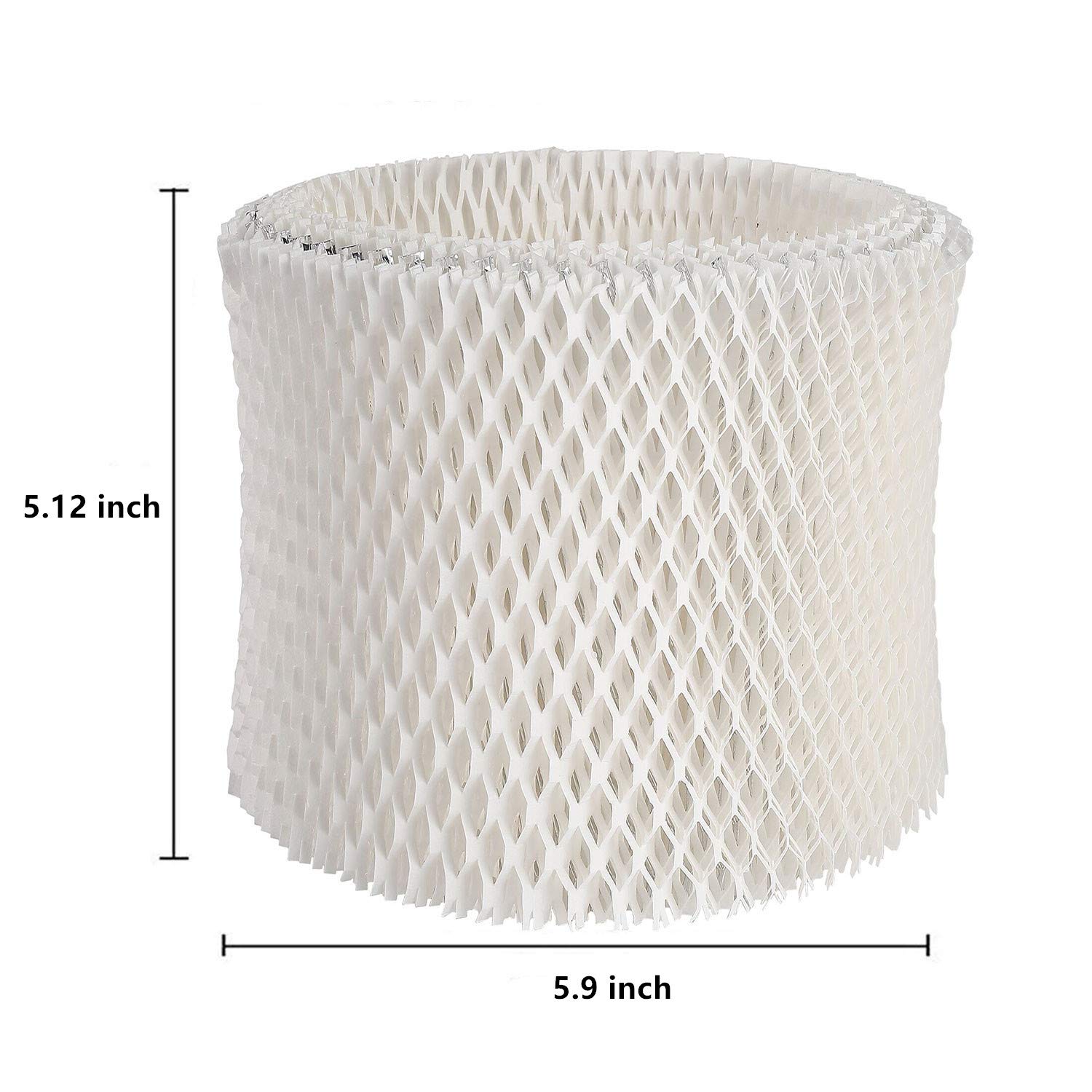 ITidyHome 4-Pack WF2 Replacement Humidifier Filter Extended Life Compatible for Vicks Kaz WF2 Humidifier V3100, V3500, V3500N, V3600, V3700, V3800, V3850, V3850JUV, V3900