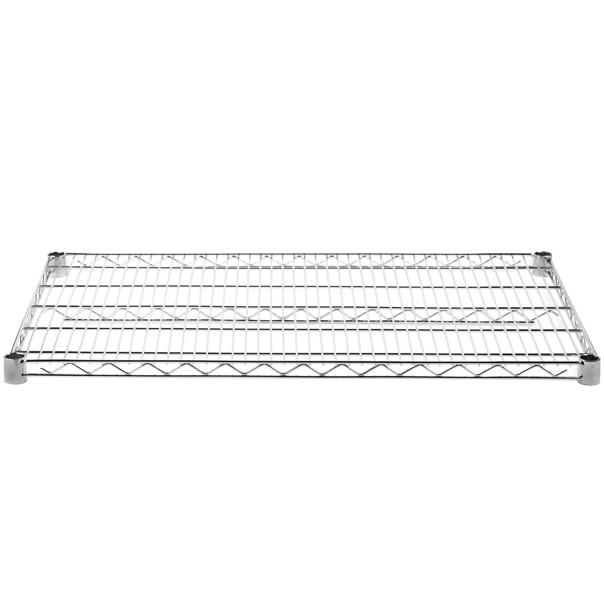 Commercial Chrome Wire Shelf Shelving Posts 14" - 4 Posts