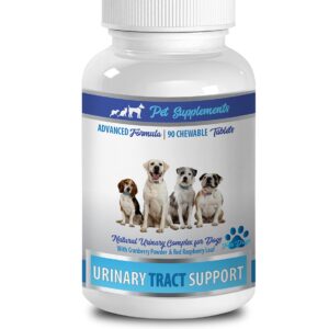 PET SUPPLEMENTS Urinary Tract Supplement for Dogs - Dog Urinary Tract Support - Powerful Complex - Chews - Corn Silk Dogs - 1 Bottle (90 Treats)