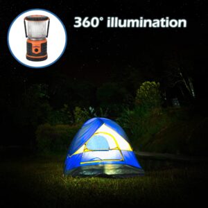 Blazin Bolt Rugged USB Rechargeable Lantern | 600 Lumen | 500 Hours of Light | Giant 12000mAh Power Bank | 6 Modes | Camping, Emergency, Power Outage, Storm, Blizzard, Hurricane Survival