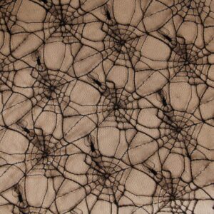 Tulle Spider Web Net Fabric Mesh Lace Dressmaking Craft Halloween Witch by Yard