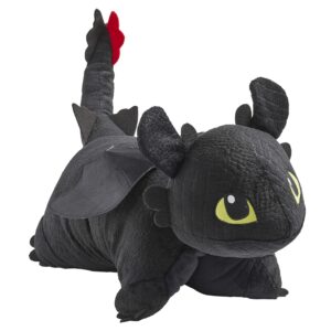 pillow pets how to train your dragon toothless plush - nbcuniversal 16" stuffed animal toy