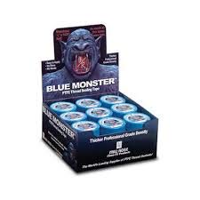 blue monster teflon tape - 1/2"x1,429" case of 45