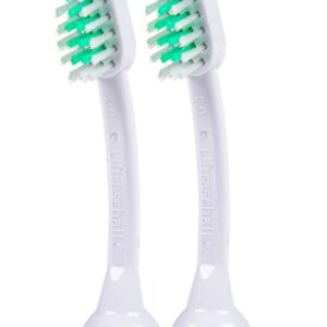 Emmi-pet Ultrasound Bristle-Head Attachments to Clean Pets' Teeth and Gums (Large Head Size, Set of 2)