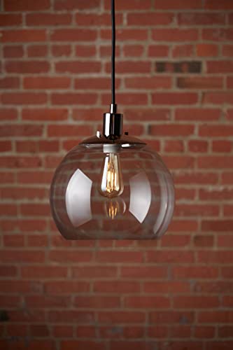 GE Vintage Style LED Light Bulbs, 60 Watt, Clear Finish, ST19 Edison Style Bulbs (2 Pack)