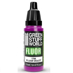 green stuff world – fluorescent acrylic paint violet 1706 for models and miniatures