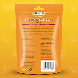 Pet Munchies Buffalo Dental Chew Small 8x55gm