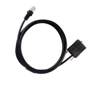 RS232 Serial Cable for MS9540 MS7120 MS5145 Barcode Scanner DB9 6FT 2M Straight