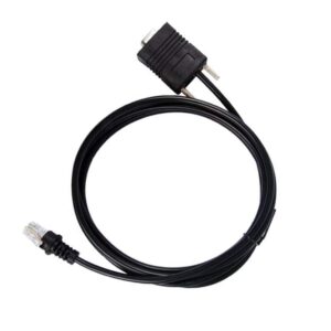 RS232 Serial Cable for MS9540 MS7120 MS5145 Barcode Scanner DB9 6FT 2M Straight