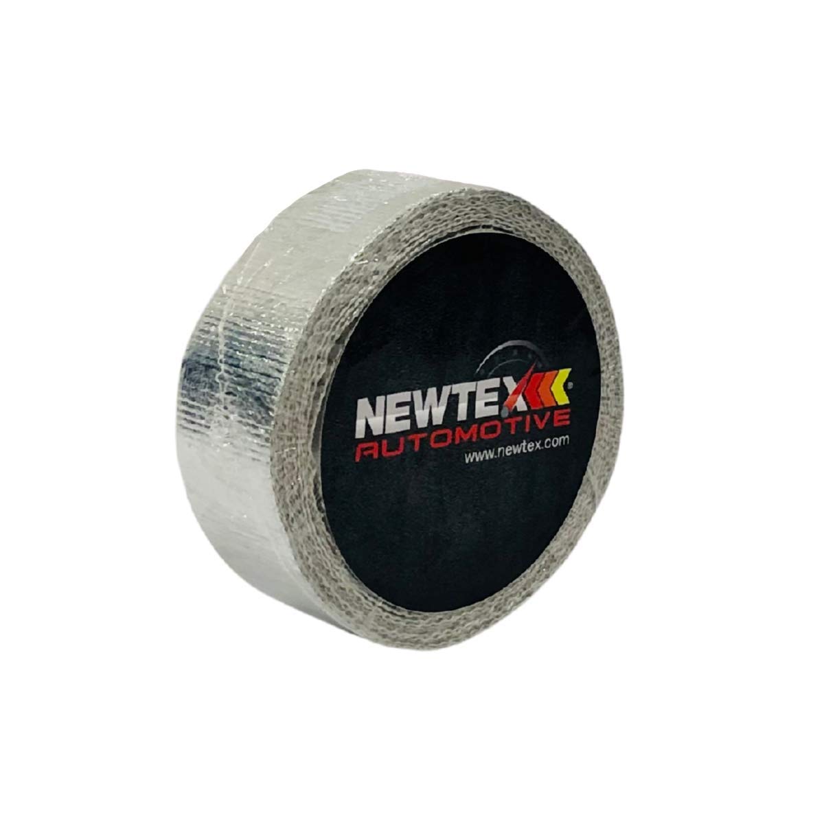 Newtex High Heat Resistant Tape - Extreme Temperature Aluminum Foil Z-Flex Tape - Pressure Sensitive Adhesive Ducting, Insulation, Reflective Heat Barrier Tape Roll (2" x 25')