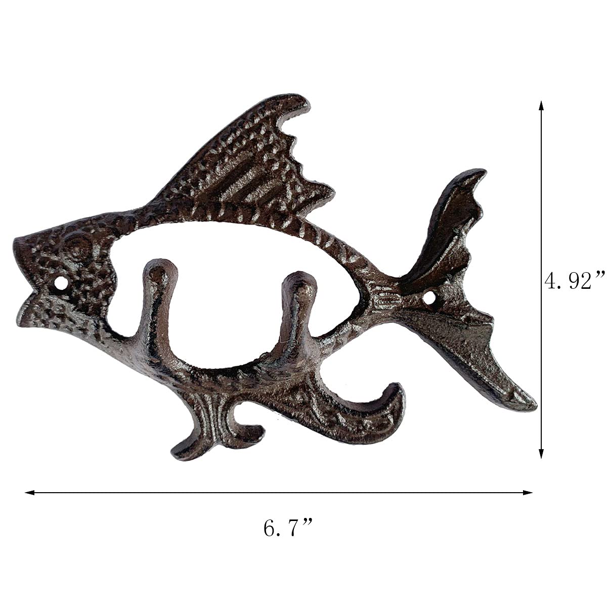 IRON FISH WALL HANGER