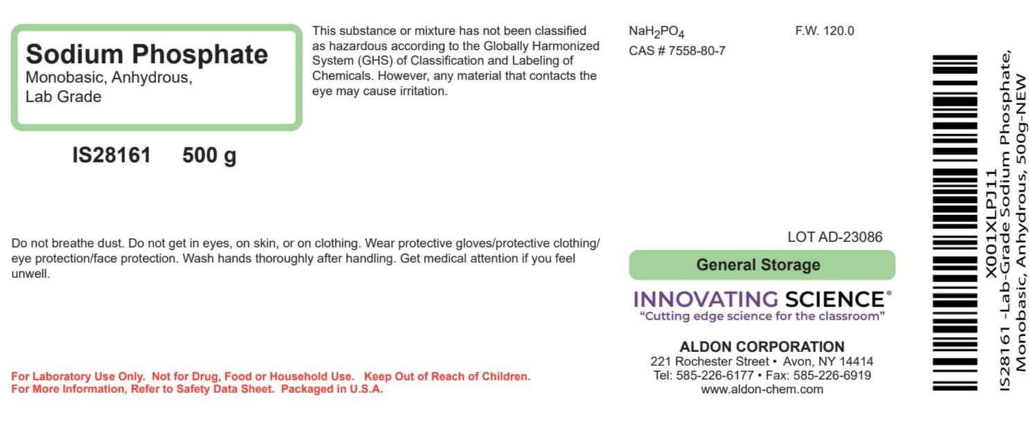 ALDON Innovating Science Laboratory-Grade Sodium Phosphate, Monobasic, Anhydrous, 500g - The Curated Chemical Collection