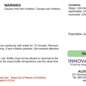 ALDON Innovating Science 6.00 pH Standard Buffer Solution, 1L - The Curated Chemical Collection