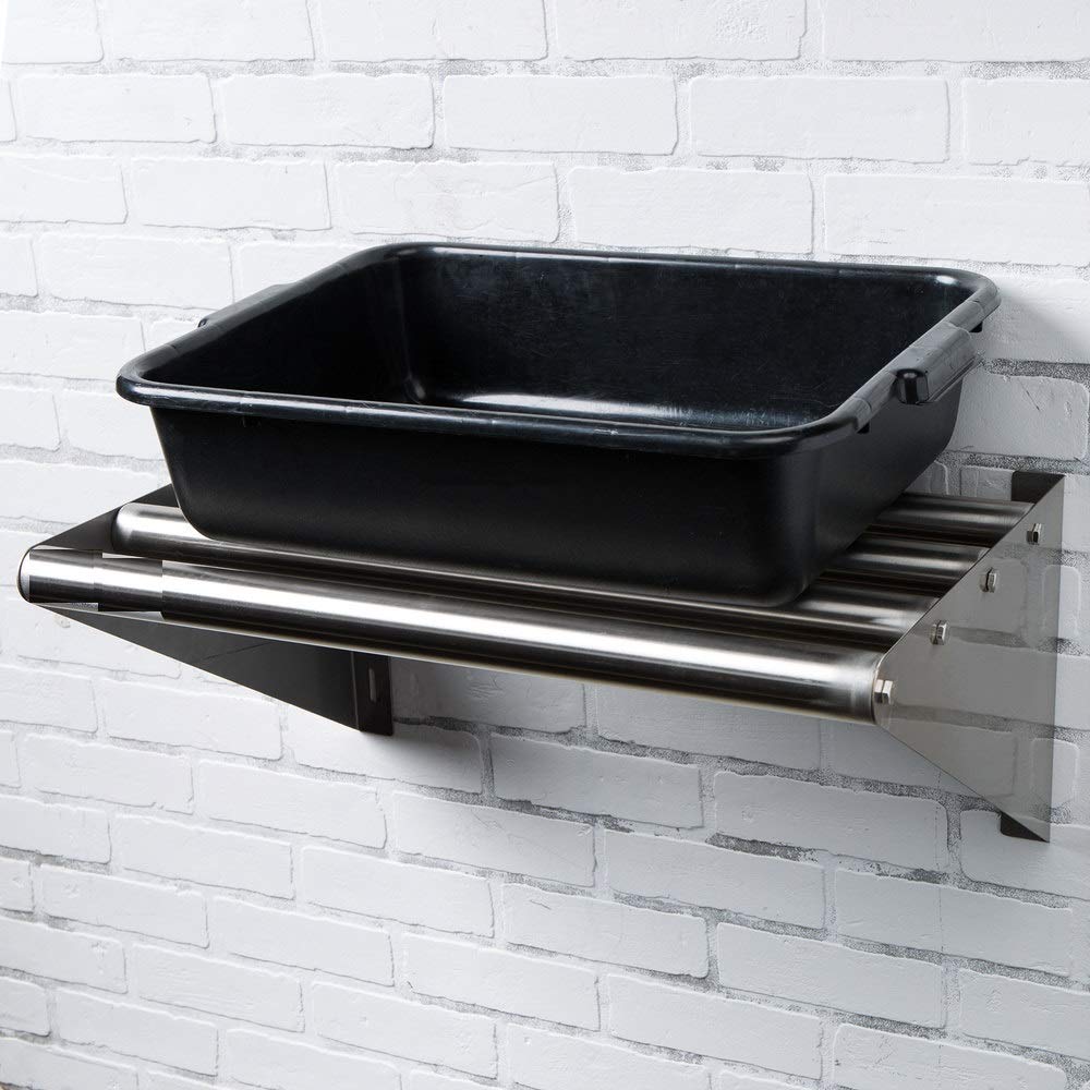 KPS Commercial Stainless Steel Tubular Wall Shelf 18 x 36