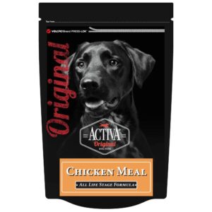 activa original custom dog food (chicken, 4.5lb)